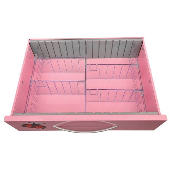 Adjustable Drawer Divider for Medical Trolley 155mm. Durable, Versatile ...