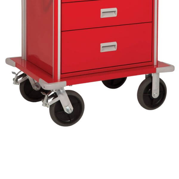 All Terrain Base for Medical Trolley. Durable, Versatile, and Practical.