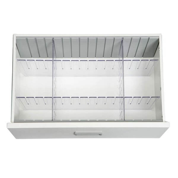 Drawer Drawer Divider for Medical Trolley 155mm. Durable, Versatile ...