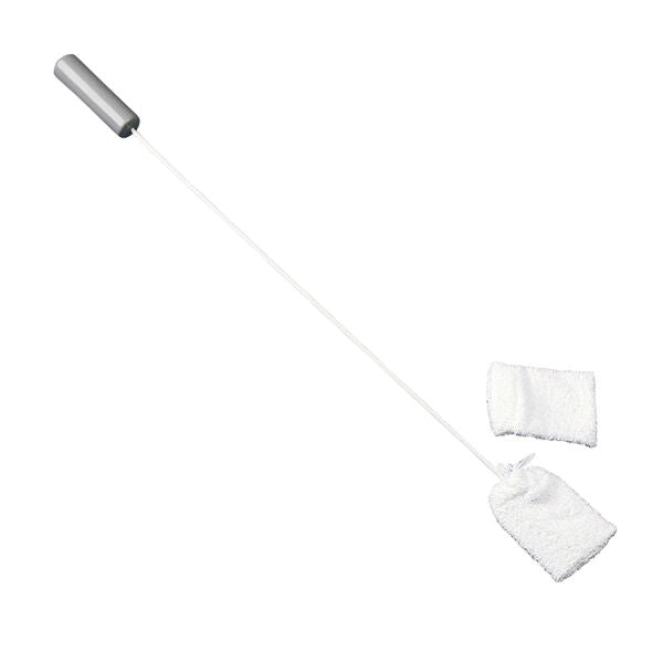 Long Handled Toe Washer with 2 Pads. Lightweight, Practical, and ...