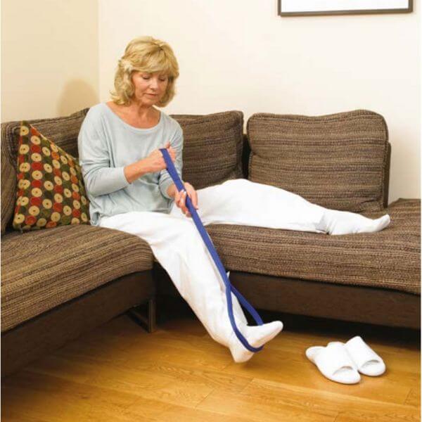 Homecraft Leg Lifter One Handed PAT-AA8620 for Stiff Immobile Leg